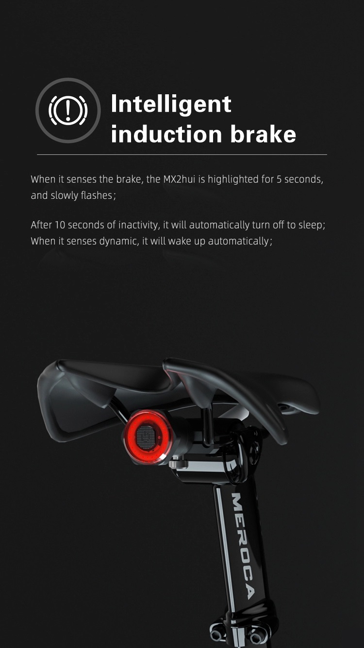 Luz Trasera Meroca de Freno Inteligente LED 100 Lumens – AXNSPORT