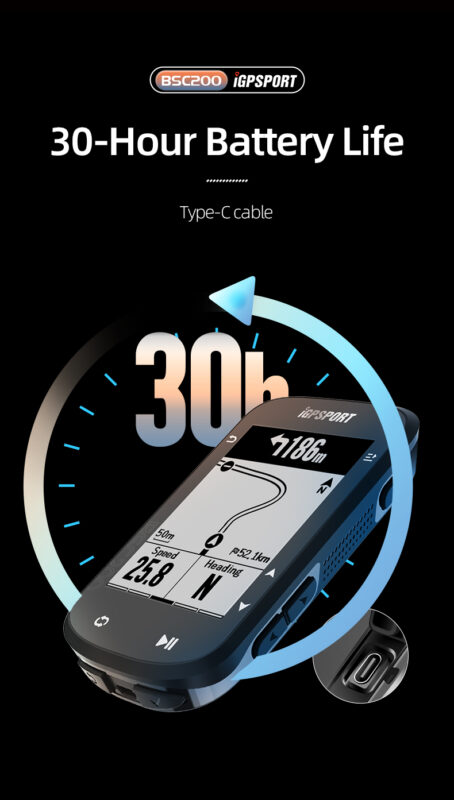Ciclocomputadora iGPSPORT BSC200 GPS – AXNSPORT