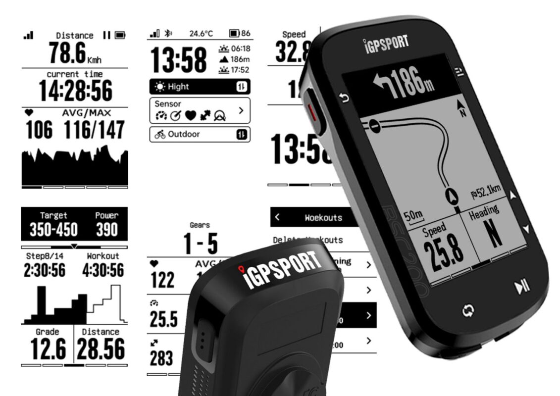 Ciclocomputadora iGPSPORT BSC200 GPS – AXNSPORT
